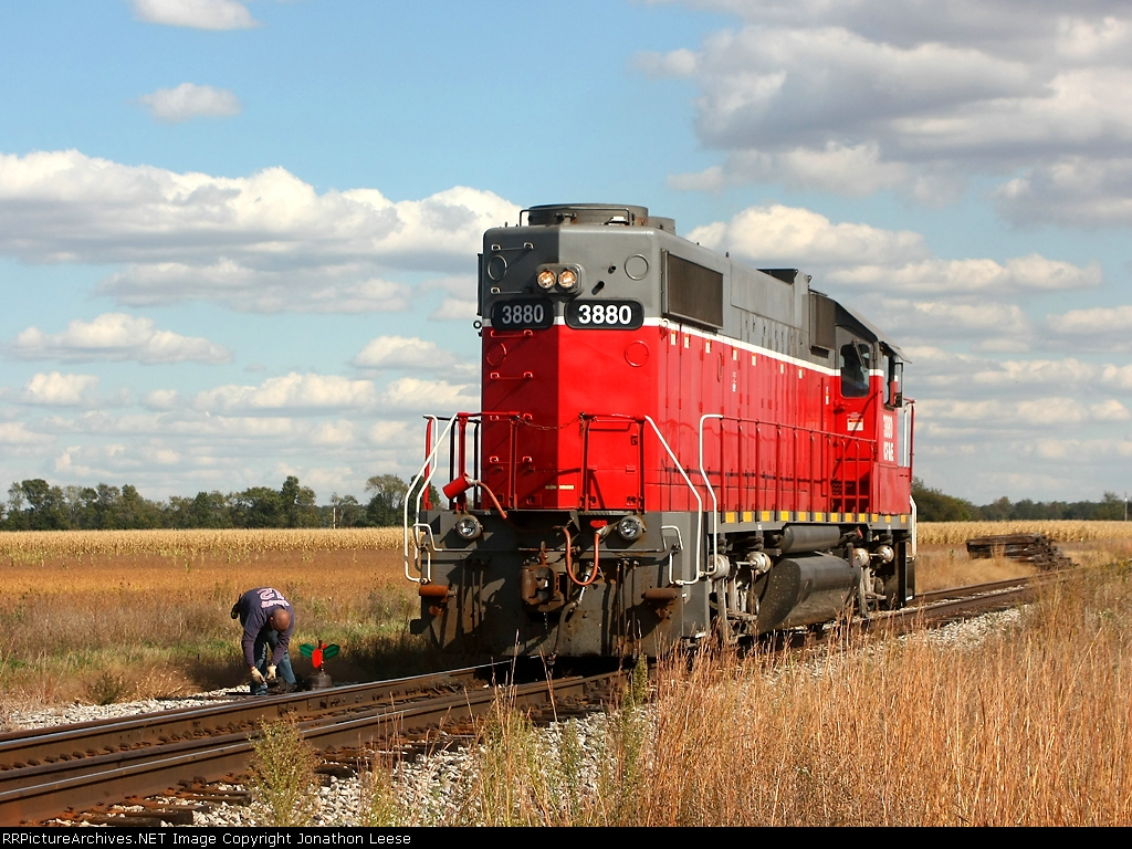 CFE 3880 waits for the switch to be lined